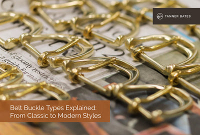 Belt Buckle Types Explained: From Classic to Modern Styles - Tanner Bates