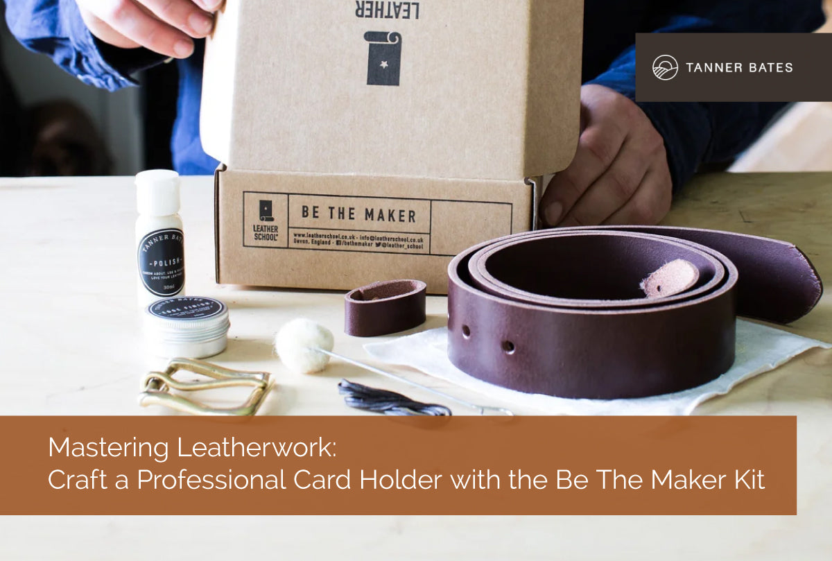 Mastering Leatherwork: Craft a Professional Card Holder with the Be The ...