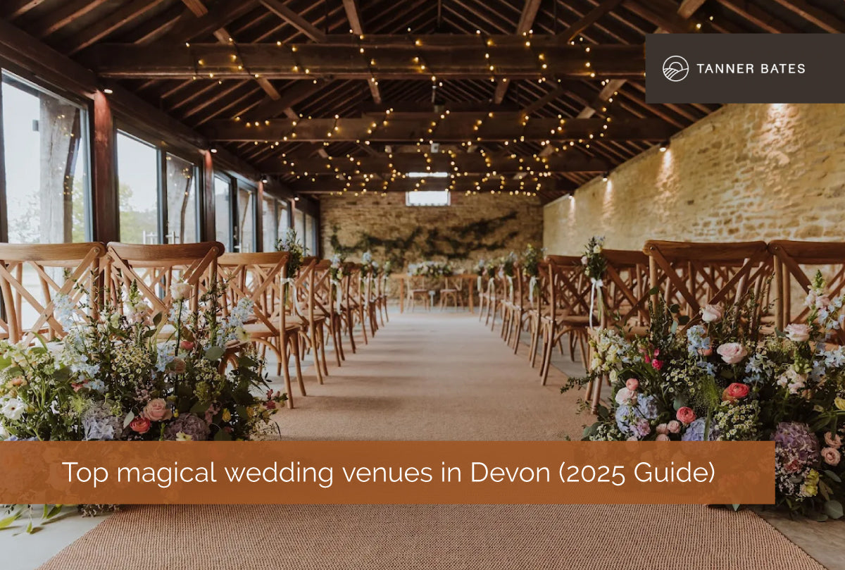 Top magical wedding venues in Devon (2025 Guide) - Tanner Bates
