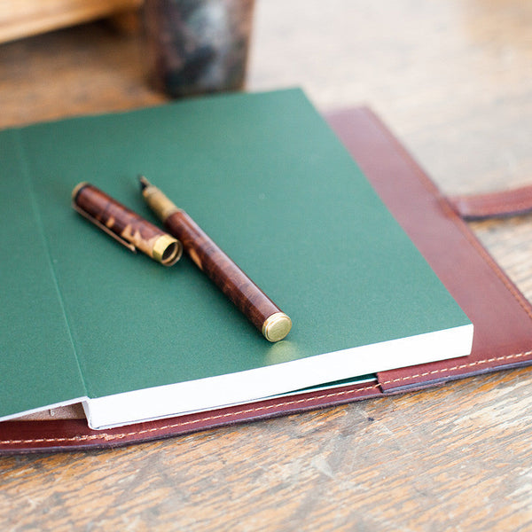 Leather Bound Journal & Penloop Journal Paper Refills-Tanner Bates